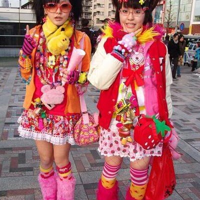 » Extreme Colorful Harajuku Fashion Style_9 at In Seven Colors ...
