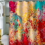Bright Shower Curtains | In Seven Colors - Colorful Designs Pictures ...
