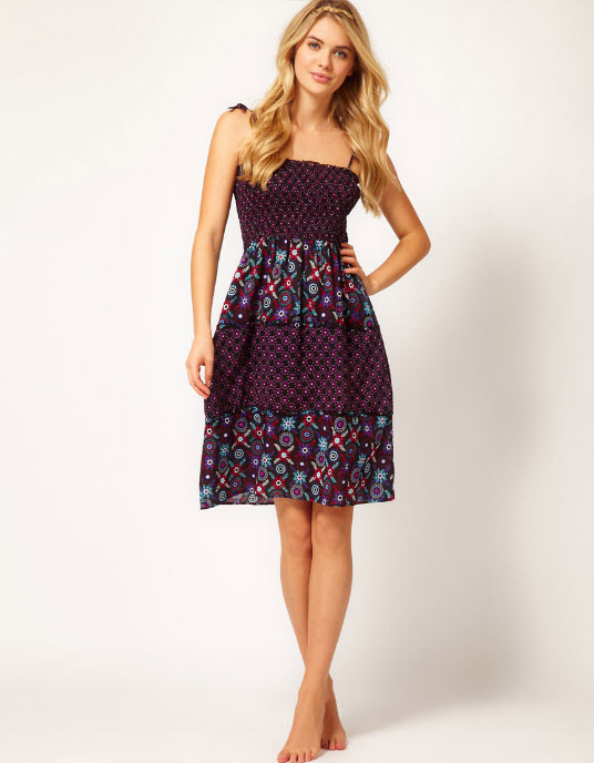 » Freya Venetian Sun Dress at In Seven Colors – Colorful Designs ...